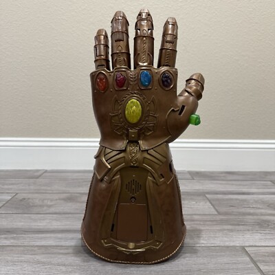 Hasbro Marvel Legends Avengers Electronic Thanos Infinity Gauntlet ...