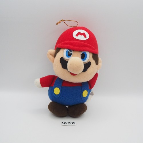 Super Mario C2209 All Star Bros Banpresto 1991 Plush 6" Stuffed Toy ...