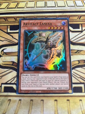 Yugioh Artefakt Longinuslanze Super Rare RA01-EN006 | eBay.de