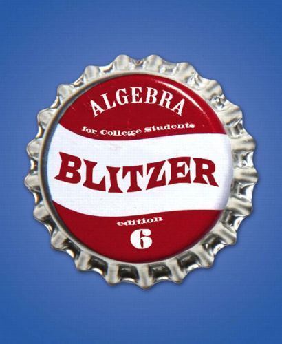 The Blitzer Developmental Algebra Ser.: Algebra for College Students by ...