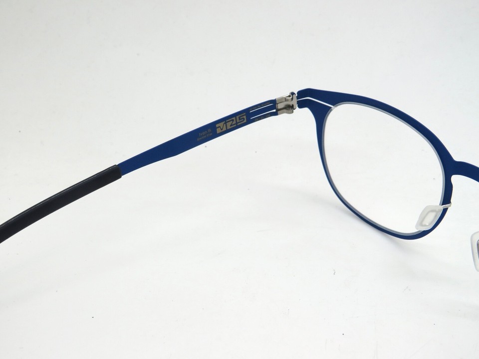 IC BERLIN Ivan B. Boulder Blue Authentic 49mm Eyeglasses | eBay