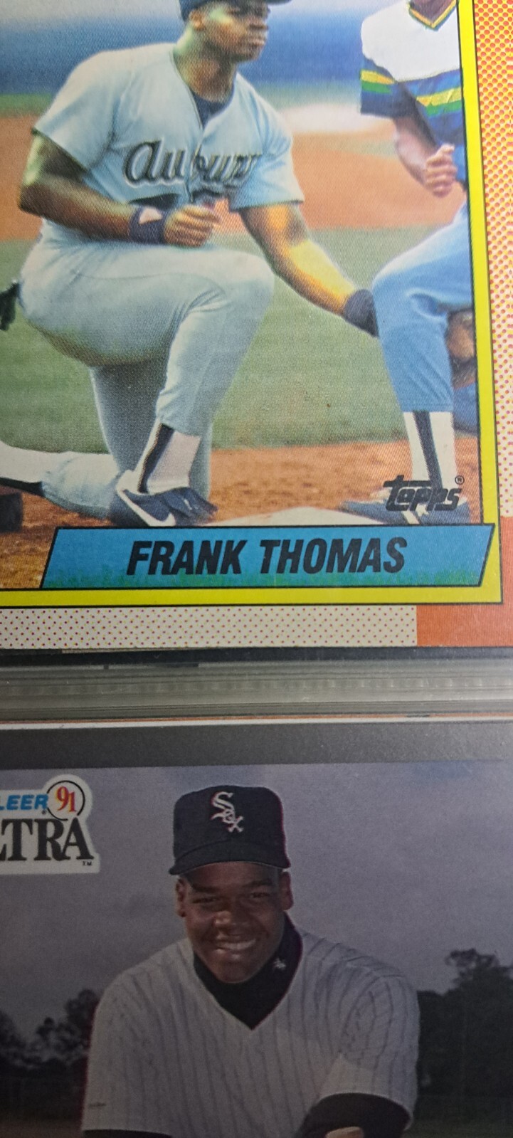 1990 Topps Frank Thomas Multiple error rookie extremely rare | eBay