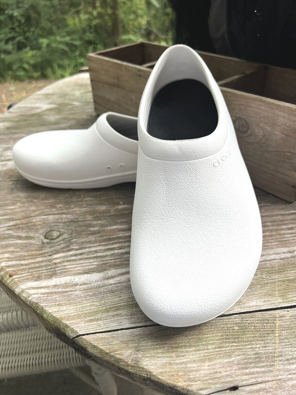 CROCS UNISEX ADULT ON THE CLOCK CLOG SLIP RESISTANT W… - Gem