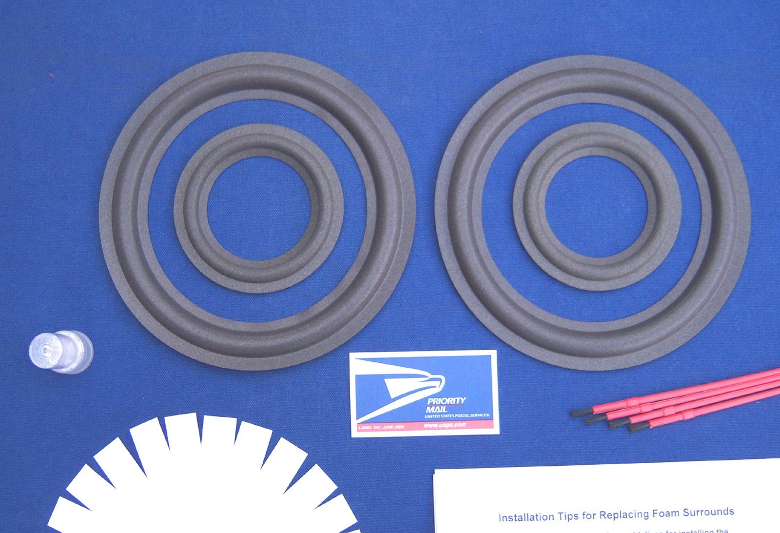 Altec Lansing Model Seven Series II Speaker Foam Surround Woofer Mid ...