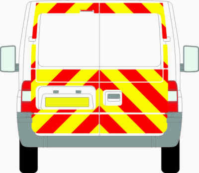 FORD TRANSIT 2006-2014 H1 VAN 3/4 PRISMATIC CHEVRON KIT CHAPTER 8 ...