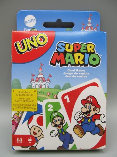 UNO Super Mario Card Game 2021 by Mattel NEW | eBay