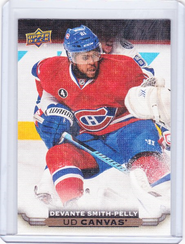 MONTREAL CANADIENS 2012-13 UD CANVAS DEVANTE SMITH-PELLY #C47 | eBay