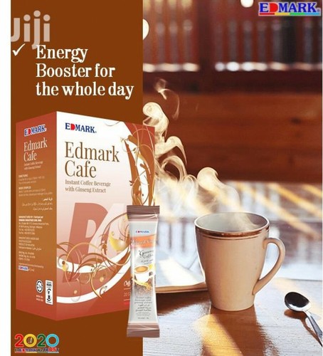 Edmark Cafe Ginseng Coffee - Improves Libido and Sexual Vigor- Fast ...