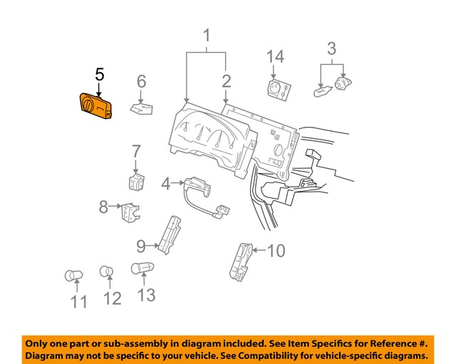 Ford Oem-headlight Headlamp Switch 4F2Z11654AAA for sale online | eBay