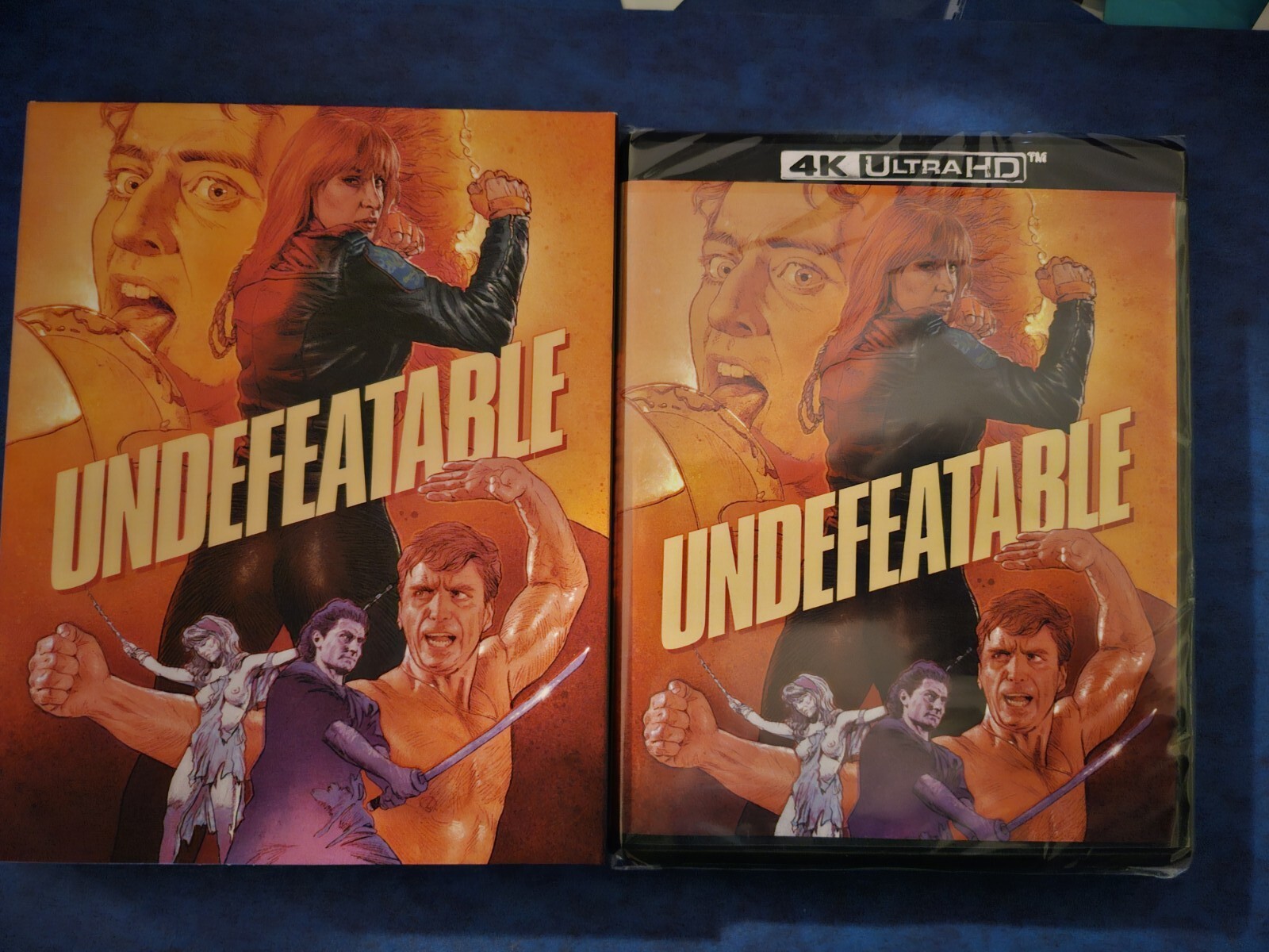 UNDEFEATABLE ( 3 Disc 4K Ultra HD UHD + Blu-ray W/Slipcover, Vinegar ...