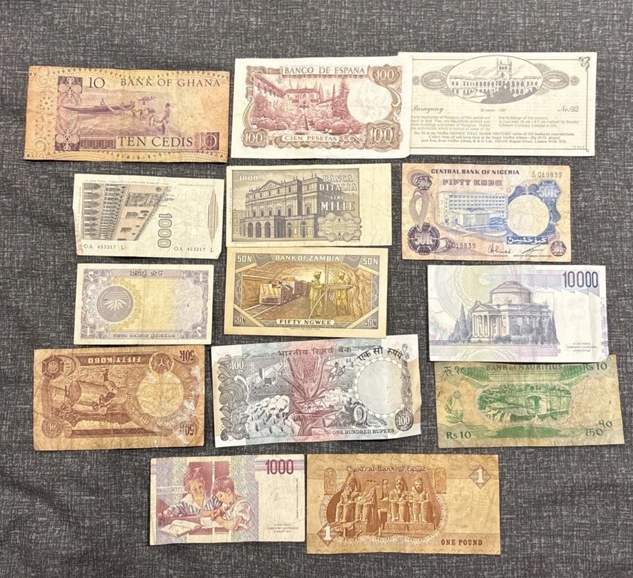 Bank Notes X14 Job Lot (7) | eBay UK