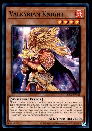 Legendary Decks II #LDK2-ENJ21 Valkyrian Knight | eBay