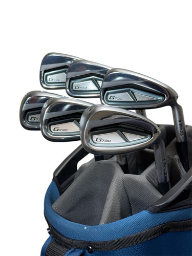 Ping G730 Irons with Recoil Dart Graphite Shafts, Regular, Black Dot ...