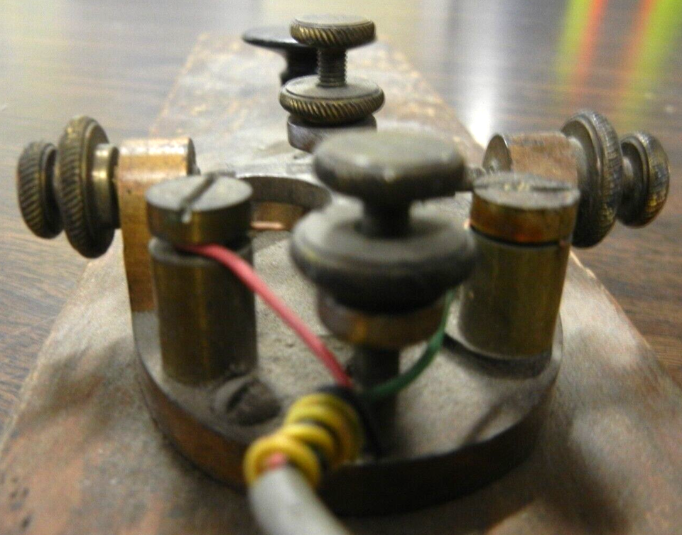 Reeve Ham Radio Morse Code CW Telegraph Straight Hand Key | eBay