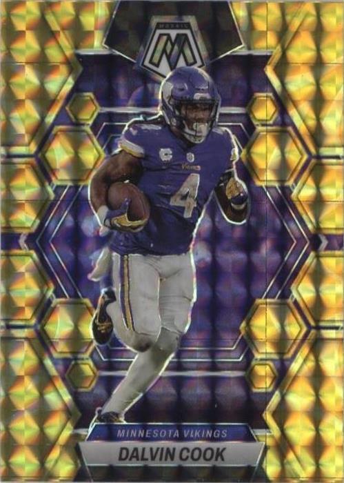 2023 Panini Mosaic - Dalvin Cook #151 Reactive Yellow Mosaic Prizm for ...