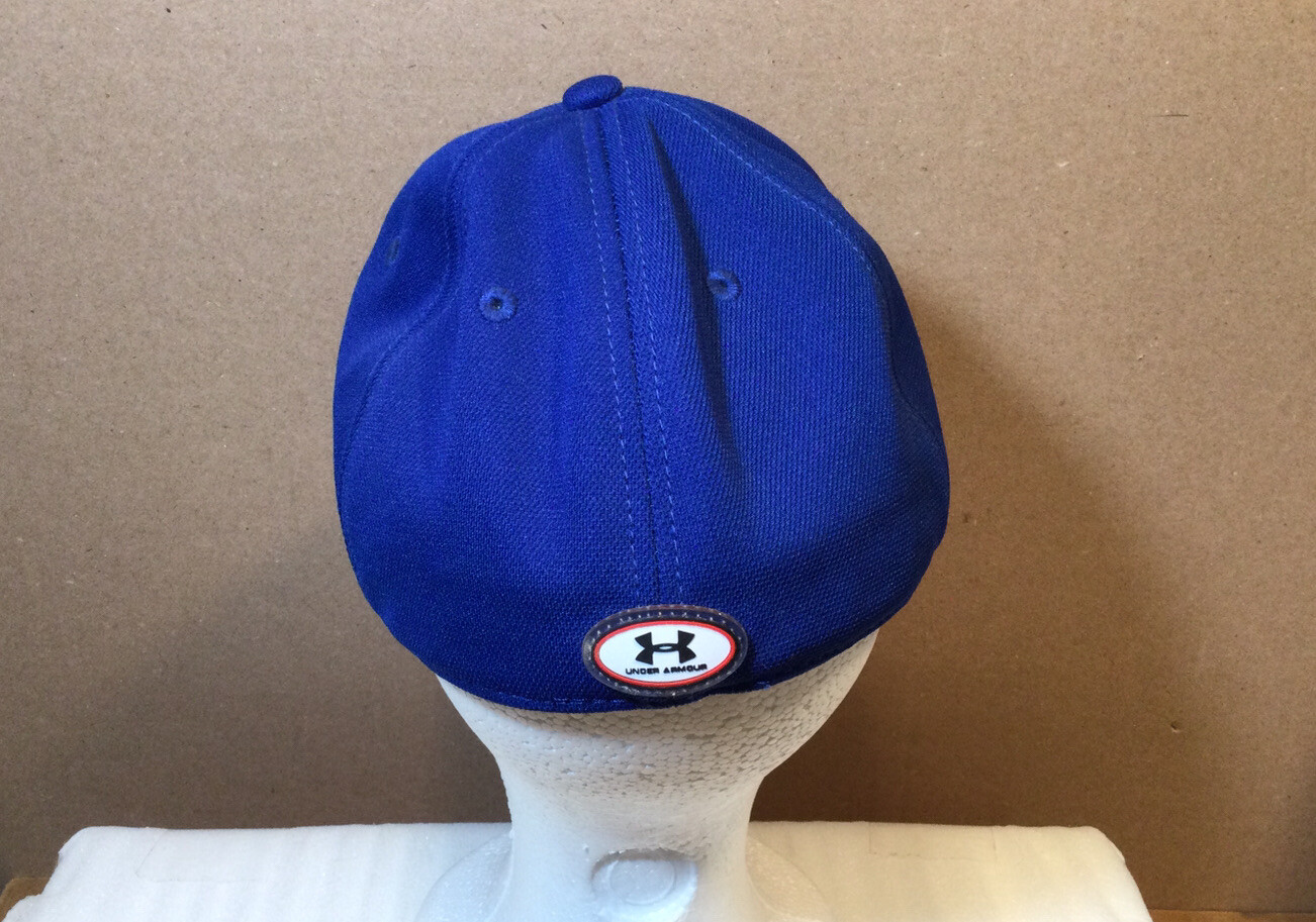 Under Armour Baseball Cap Dark Blue Great Condition Large Blue hat | eBay