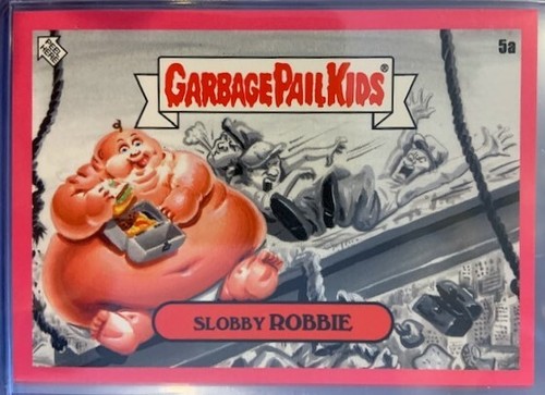2019 Topps Garbage Pail Kids GPK x NYC Takeover #5A SLOBBY ROBBIE Pink ...