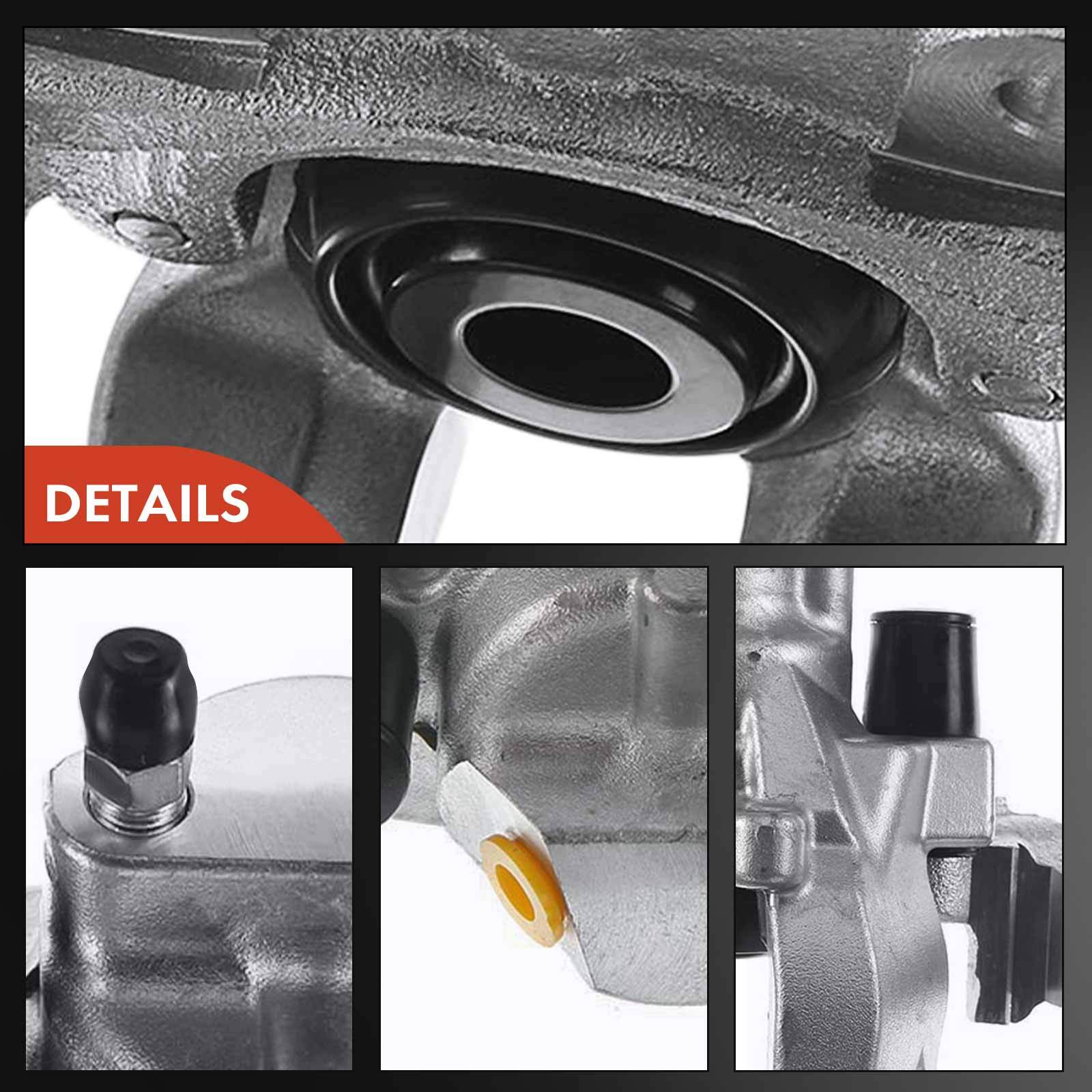 2Pcs Rear Brake Calipers with Bracket for Mercedes-Benz W219 W211 ...
