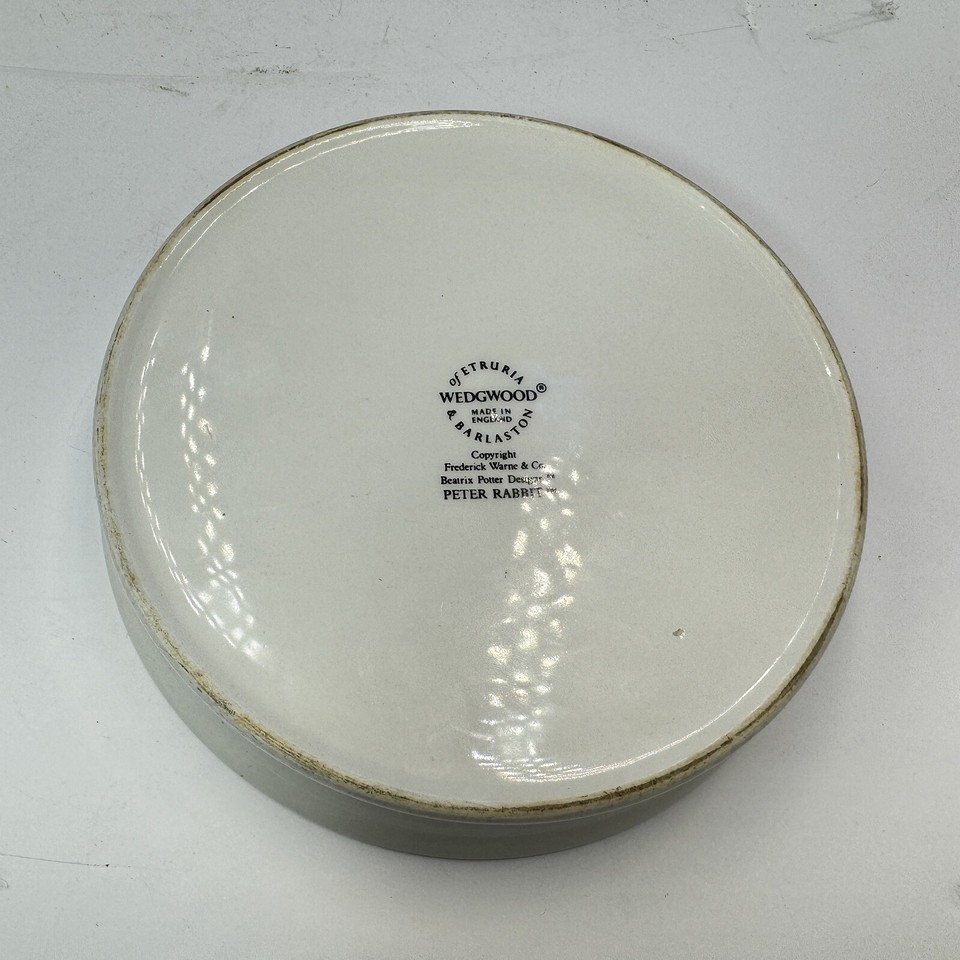 Porridge Bowl PETER RABBIT Wedgwood Etruria Vintage 1970s 70s Beatrix ...