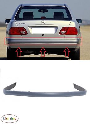 FOR MERCEDES-BENZ E-CLASS W210 1995 - 1999 REAR BUMPER MOULDING TRIM ...