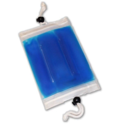 Tupperware Chill Wrap Sleeve for Eco Water Bottles Blue Freezer Ice ...