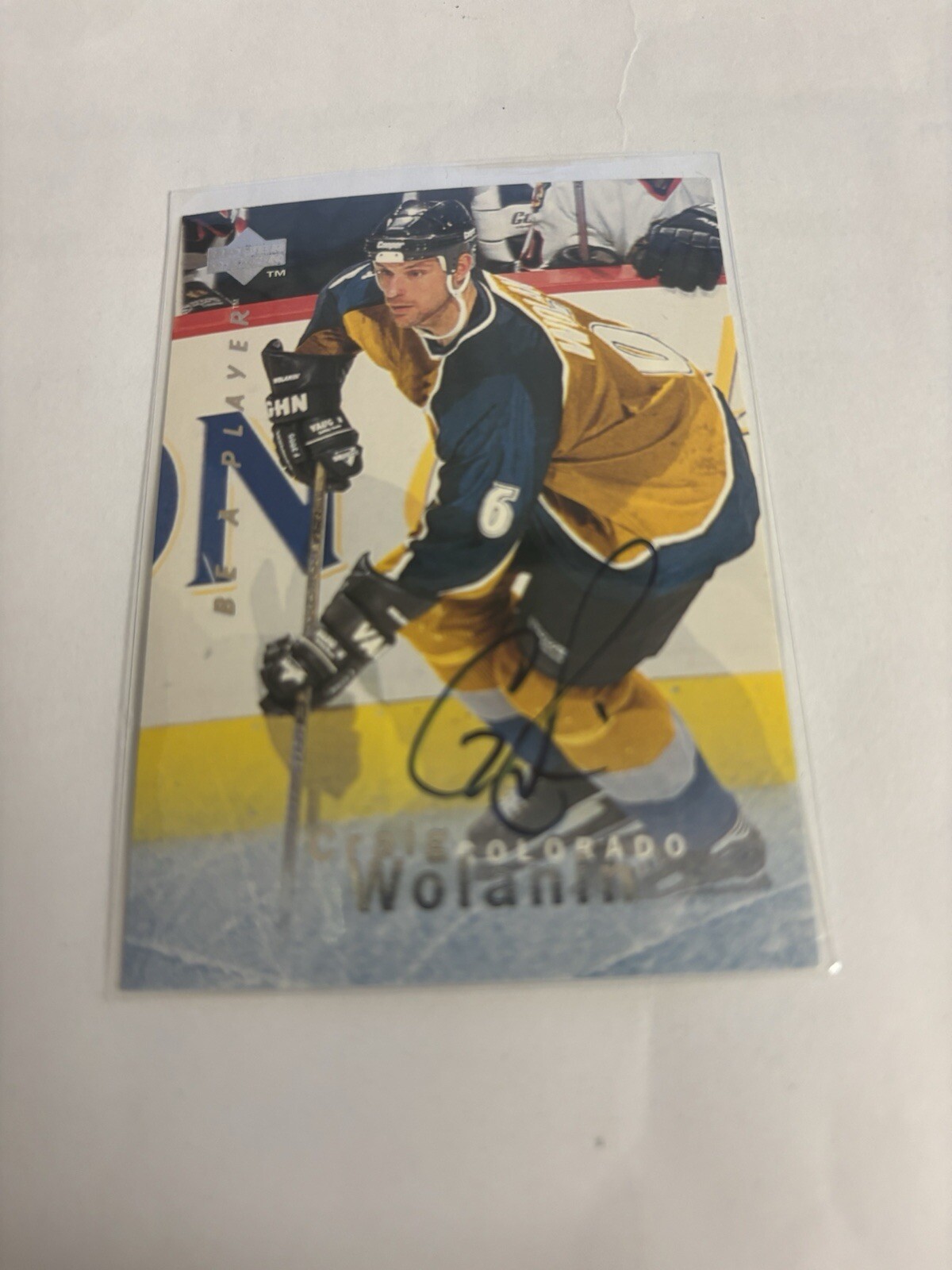 1995-96 Upper Deck Be a Player - Craig Wolanin #S59 Autographs (AU) for ...