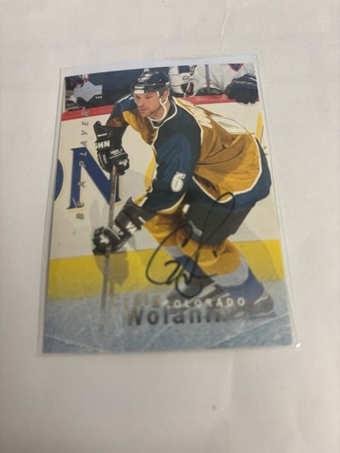 1995-96 Upper Deck Be a Player - Craig Wolanin #S59 Autographs (AU) for ...