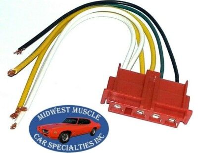 77-95 Ford Voltage Regulator Connector Repair Wiring Harness Plug ...