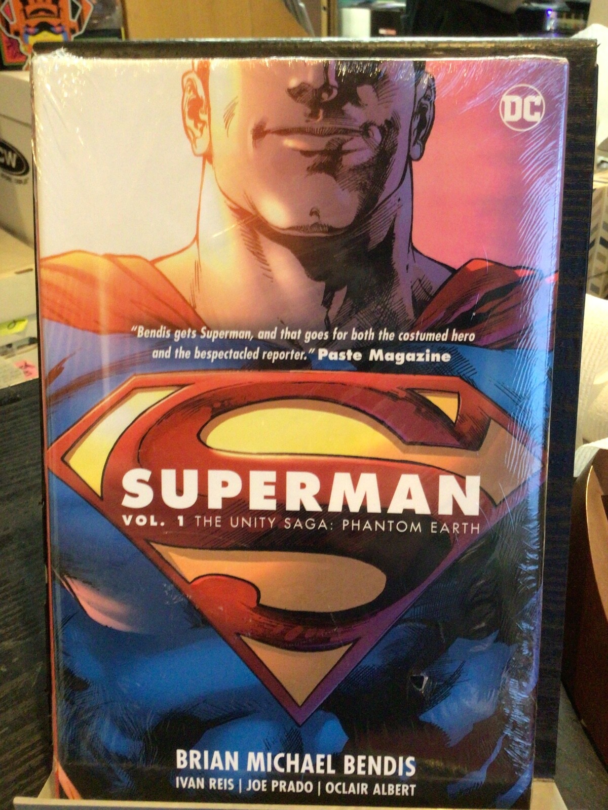 SUPERMAN VOL 1 UNITY SAGA PHANTOM EARTH HC SEALED BENDIS | eBay