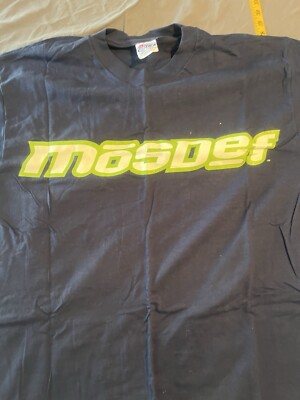 Vintage Dead Stock MOS DEF Hip Hop Rap Tee Shirt Size XL New | eBay