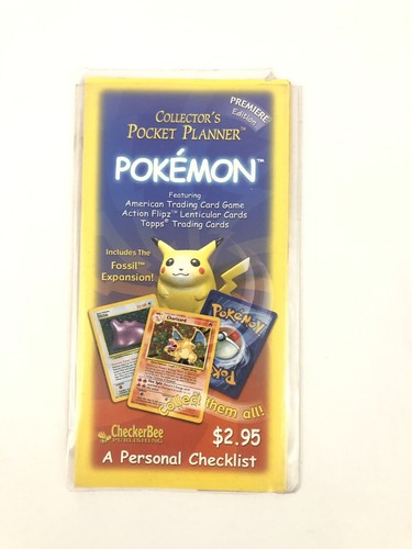 Pokemon Collector's Pocket Planner Premiere Edition Trading Card ...