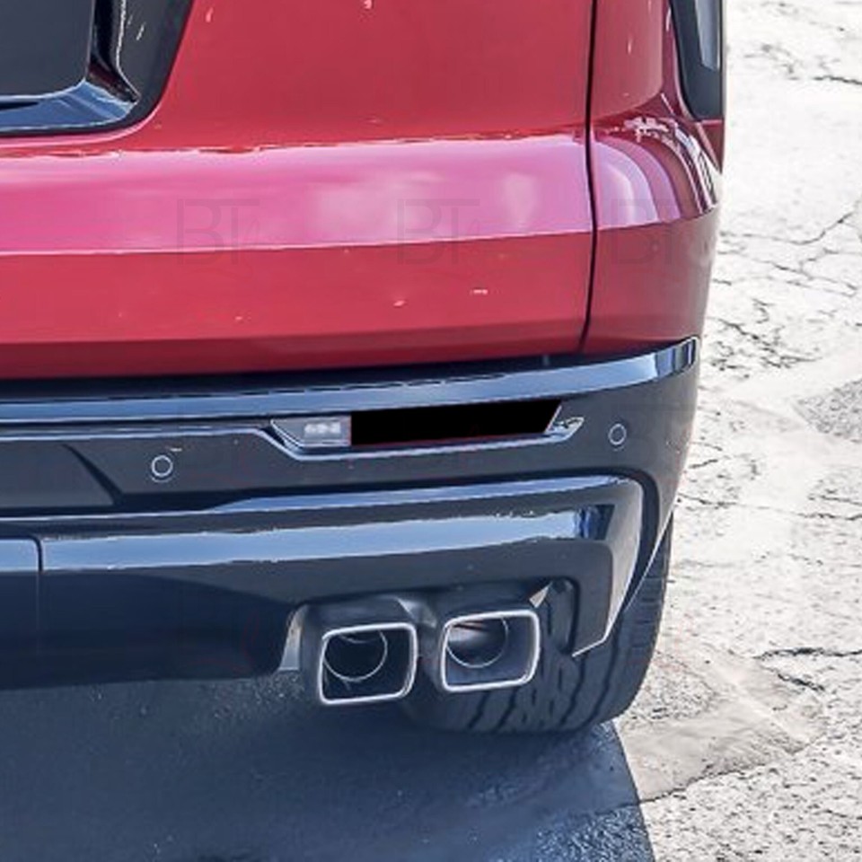 Rear Reflector GLOSS Blackout For 2024 2025 Chevrolet Traverse Vinyl ...