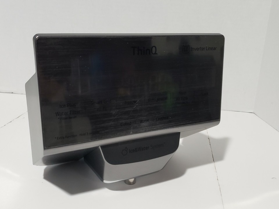 New LG Refrigerator Dispenser Interface Panel ThinQ Smart WiFi Fridge ...