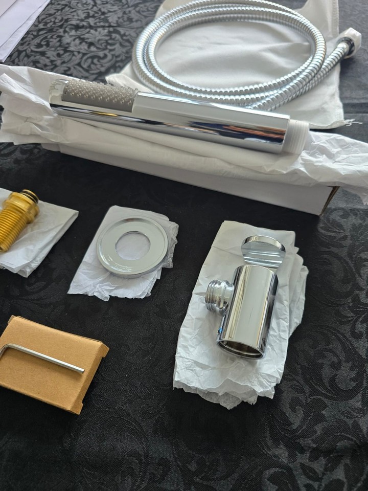 Crosswater MPRO Shower Kit with Wall Outlet Polished Chrome SK963C ...