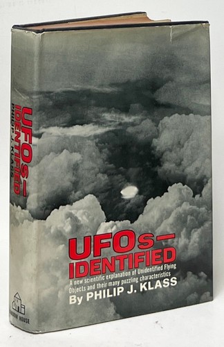 Philip J Klass / UFOs--Identified 1st Edition 1968 | eBay