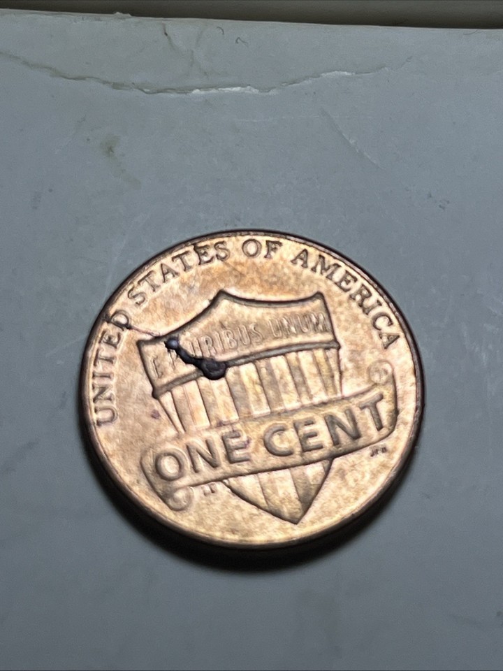 2022 Lincoln Penny D Mint Mark DDO Reverse Dye Chip Error Coin | eBay