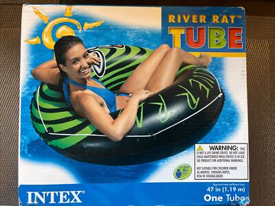 Intex River Rat Tube 48 inch Inflatable Float 78257311163| eBay