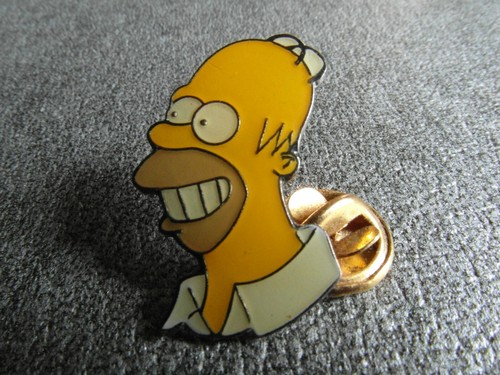 RARE PINS PIN'S - HOMER SIMPSONS - COMICS - CARTOONS - COLD EMANEL | eBay