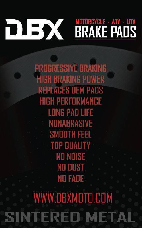 DBX Brake Pads FA407 Front | eBay