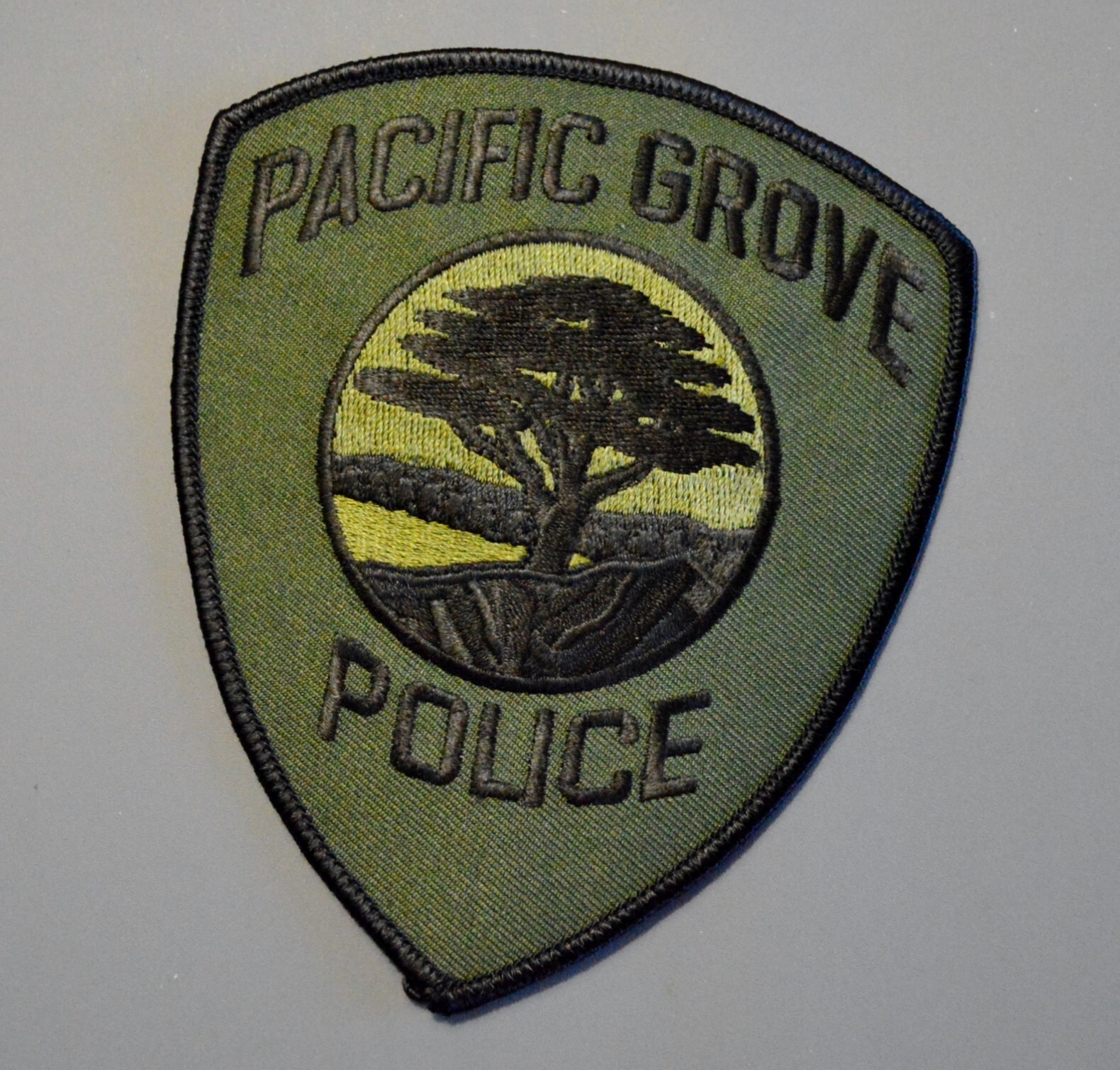 Pacific Grove California Police Subdued Patch #1 ++ Mint Monterey ...