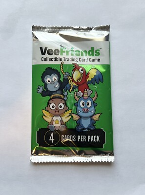 VeeFriends Compete & Collect Trading Cards - One Sealed Pack - By ...