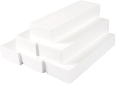 Styrofoam Blocks 12 x 4 x 2 Inch - 18 Pieces -EPS Arts Crafts Shipping ...