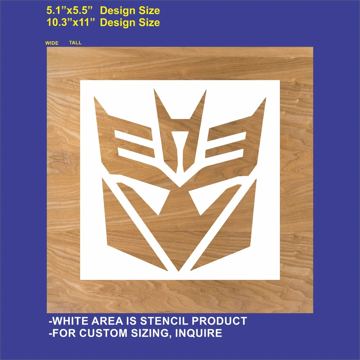 Decepticon Stencil