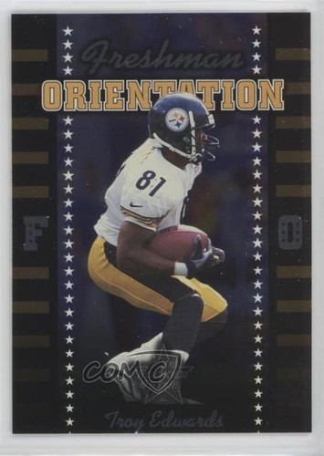 1999 Leaf Rookies & Stars Freshman Orientation /2500 Troy Edwards ...