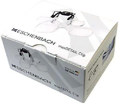 Eschenbach Clip On Glasses Max Detail Magnification 2x 1624-6 F/S w ...