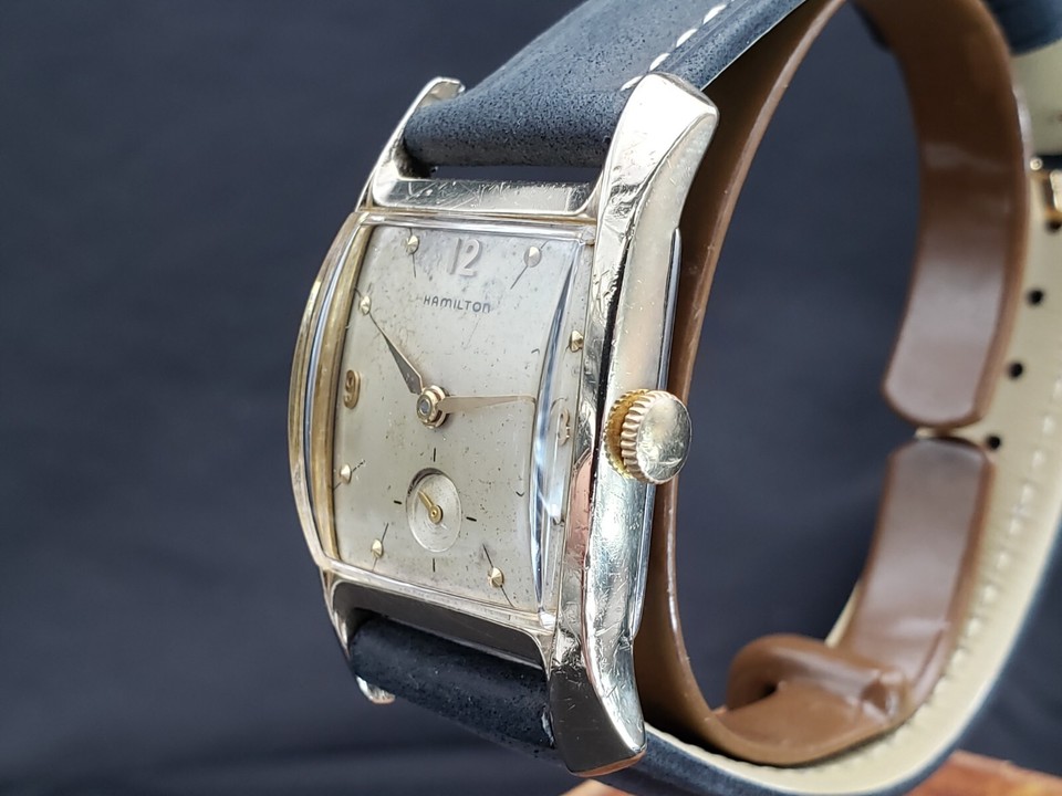 Vintage 1955 Hamilton BAXTER Watch - 10k Gold Filled, Manual, Serviced ...