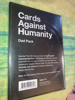 Cards Against Humanity Dad Pack Expansion High 5 DVD New Stone Jones ...