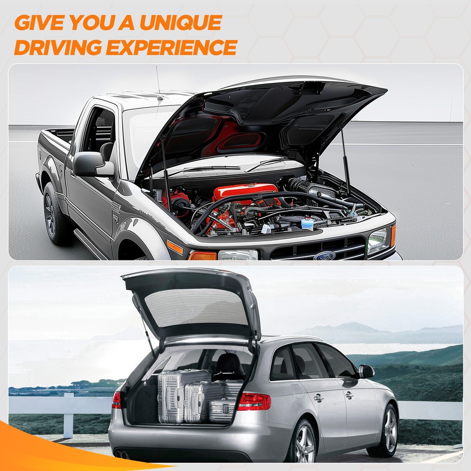 2x Rear Hatch Liftgate Lift Supports Struts Shocks for Chevy Suburban ...