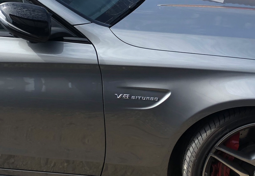 MERCEDES Mercedes-Benz OEM Front Fender-emblem Badge Nameplate ...