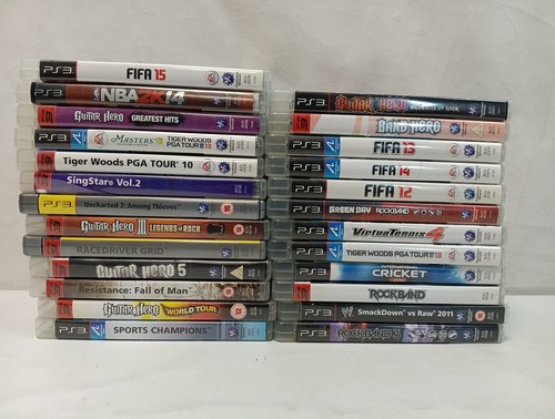 Play Station 3 PS3 Game Bundle | Job Lot of 25 Games with Original ...